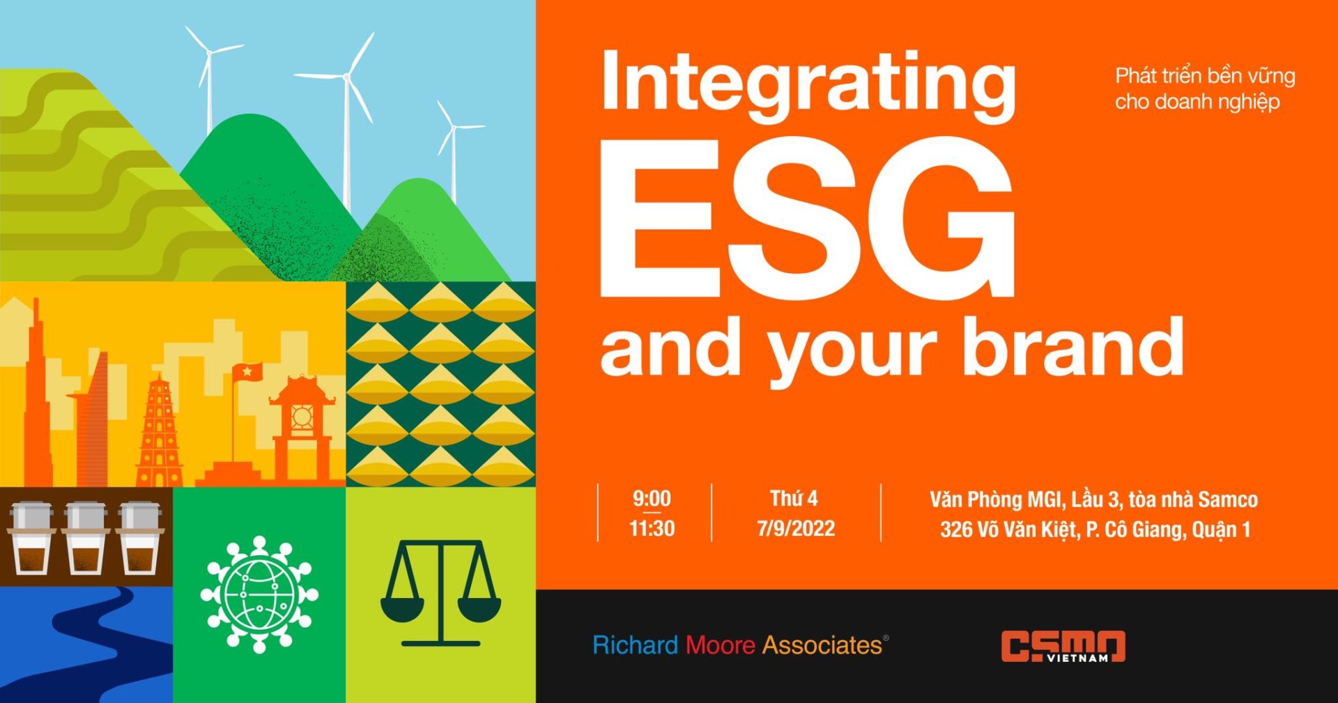 TALKSHOW: INTEGRATING ESG AND YOUR BRAND – PHÁT TRIỂN BỀN VỮNG CHO ...