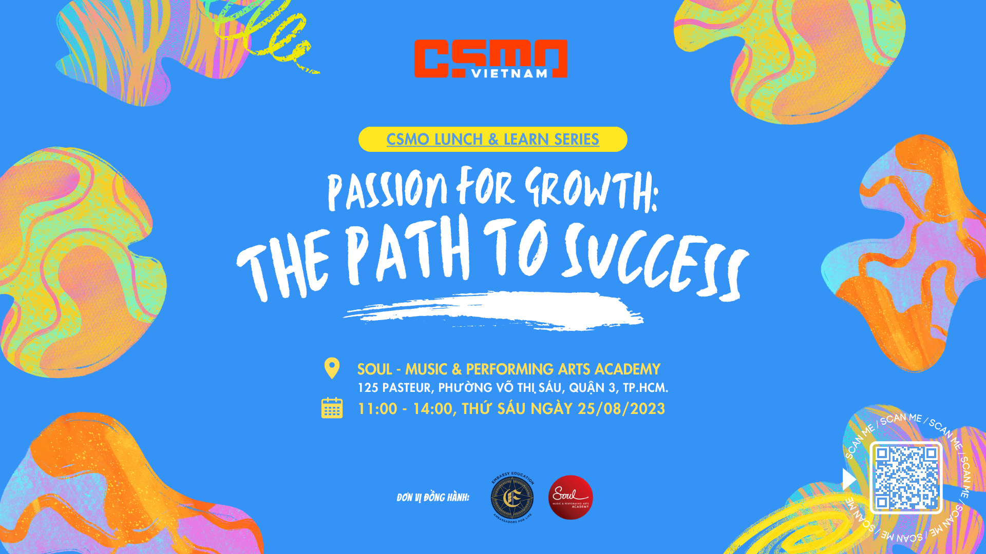 LUNCH & LEARN: PASSION TO GROWTH - THE PATH TO SUCCESS [HCM] - CSMO