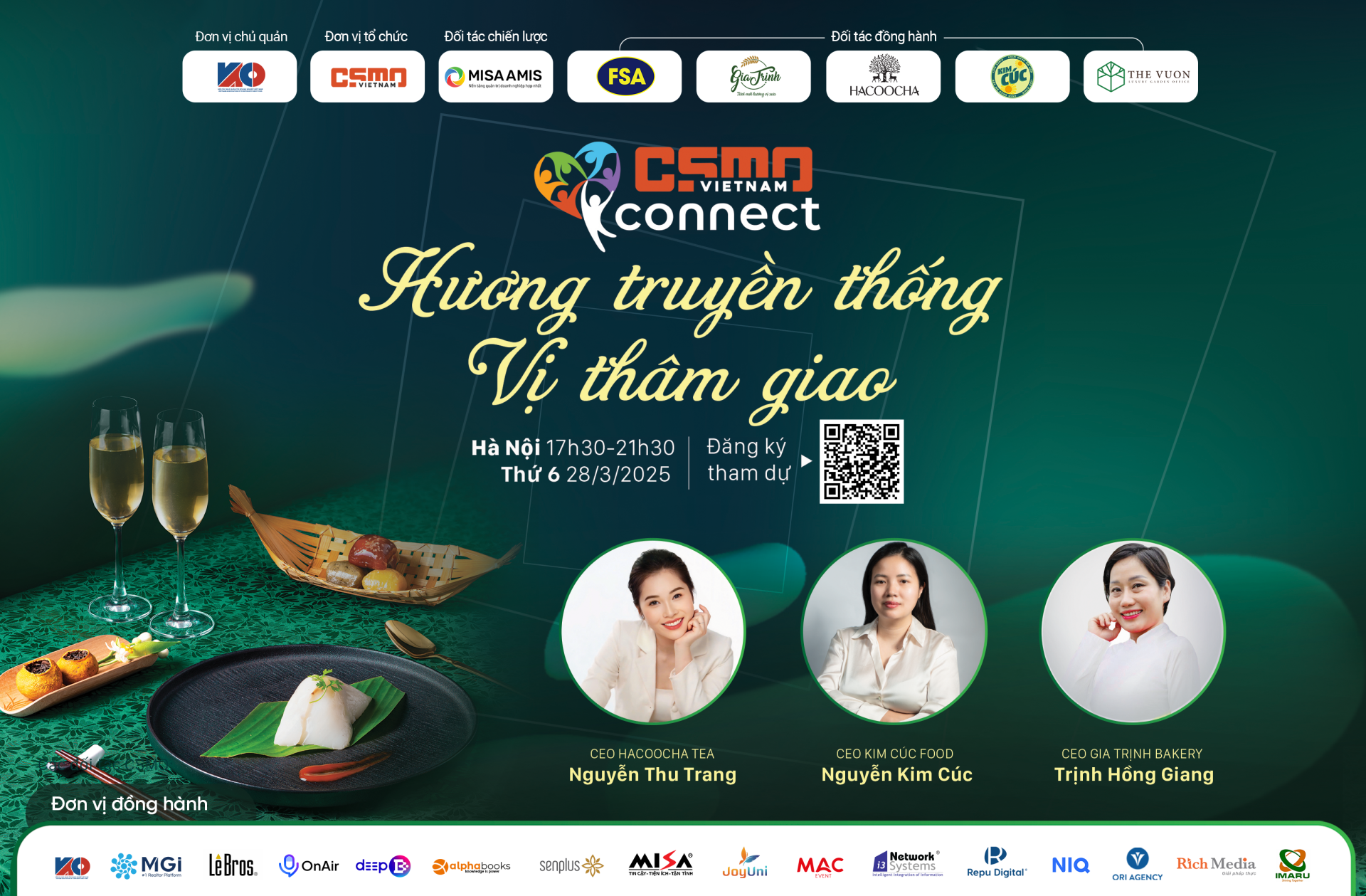 CSMO Connect: Hương truyền thống - Vị thâm giao - CSMO